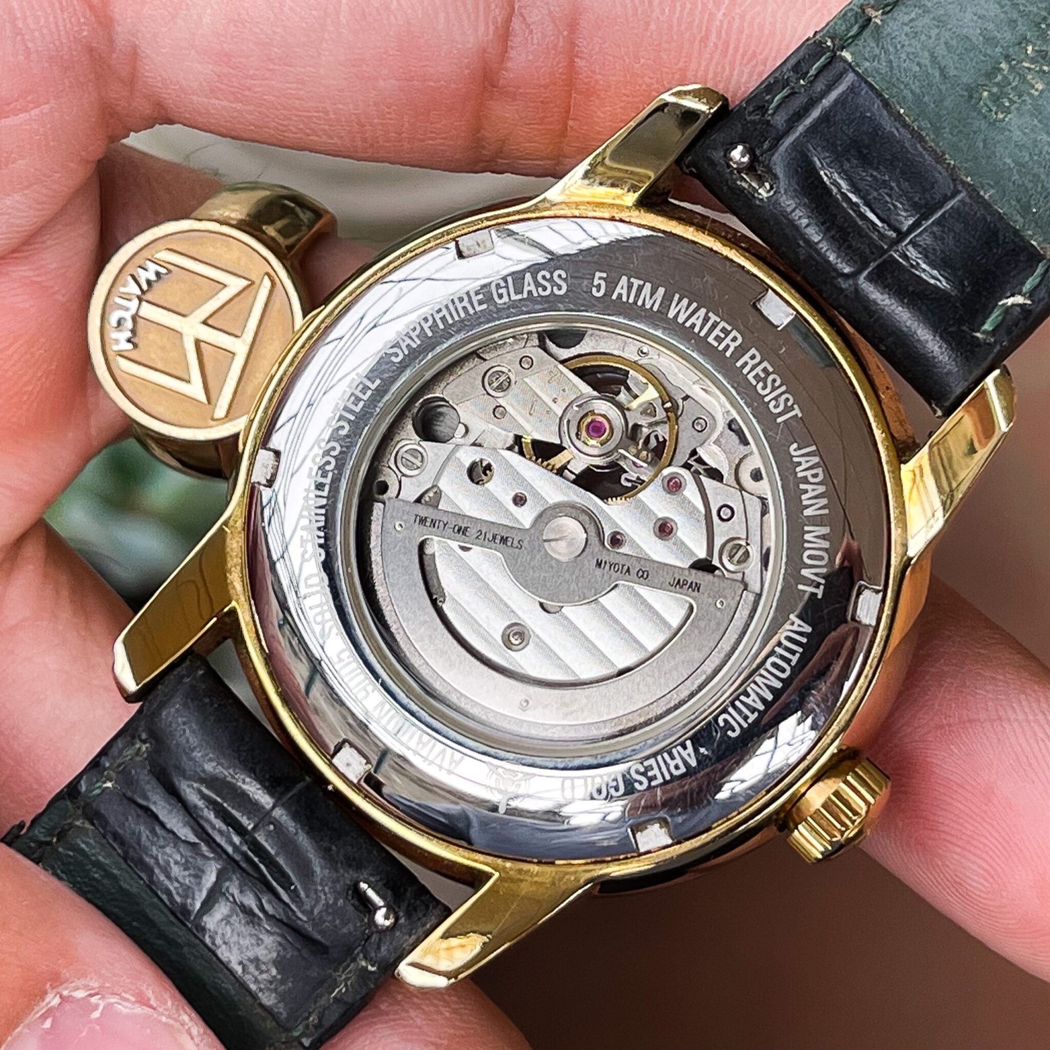 Đồng hồ Aries Gold AG-G9005A G-BK - Chuyên Đồng Hồ Hiệu