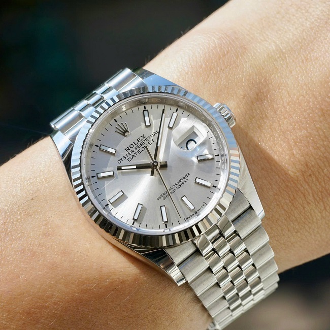 Rolex DateJust 126234 Silver Steel Automatic 36mm