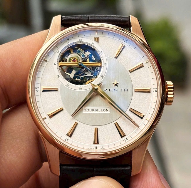 Zenith Captain Tourbillon 18.2190.4041/01.C498 18k Rose Gold