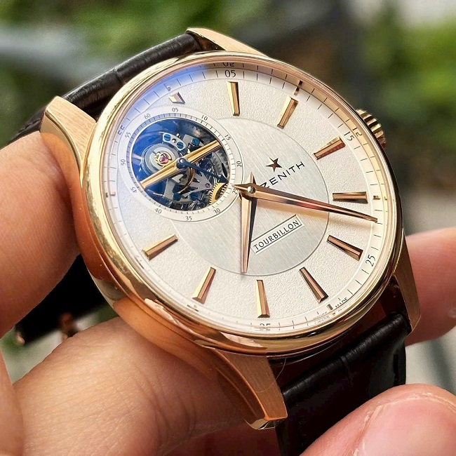 Zenith Captain Tourbillon 18.2190.4041/01.C498 18k Rose Gold