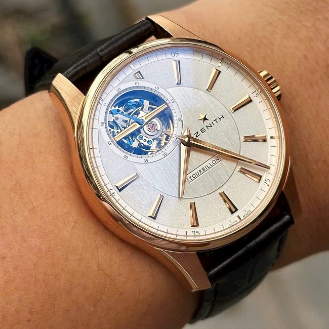 Zenith Captain Tourbillon 18.2190.4041/01.C498 18k Rose Gold