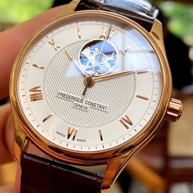 Frederique Constant Open Heart bọc vàng 18k FC-310MV5B4