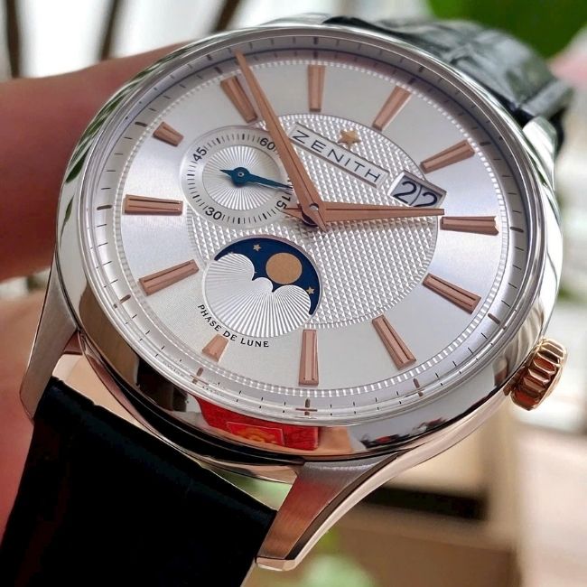 Zenith Captain Moonphase kim cọc 18K 51.2140.691