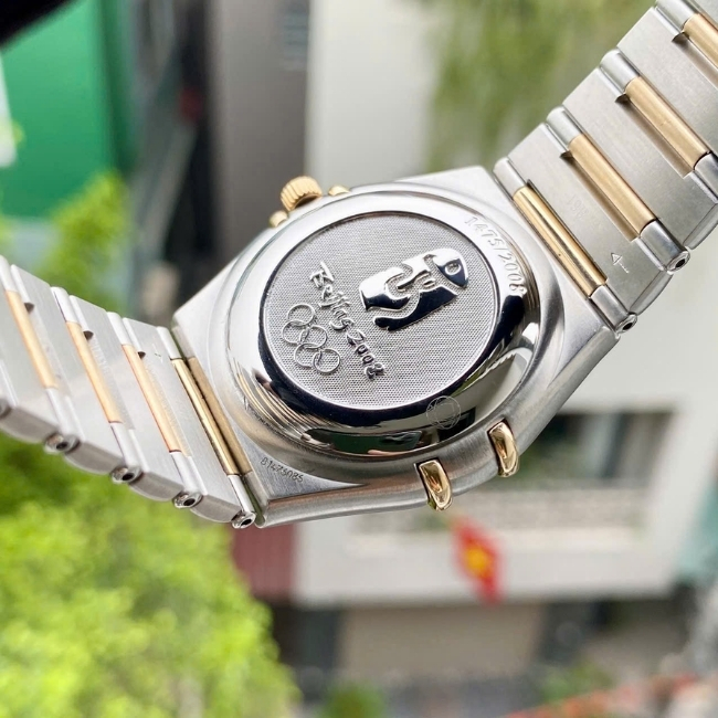 Omega Specialities Olympic Beijing 2008 - Demi 18k - mặt tia trắng